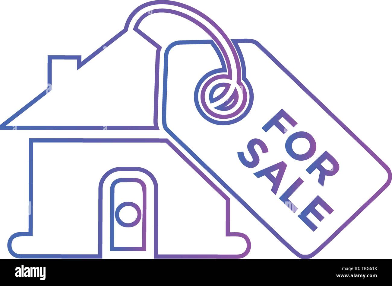 Home Sale Icon - real estate sale sign Stock Vector Image & Art - Alamy