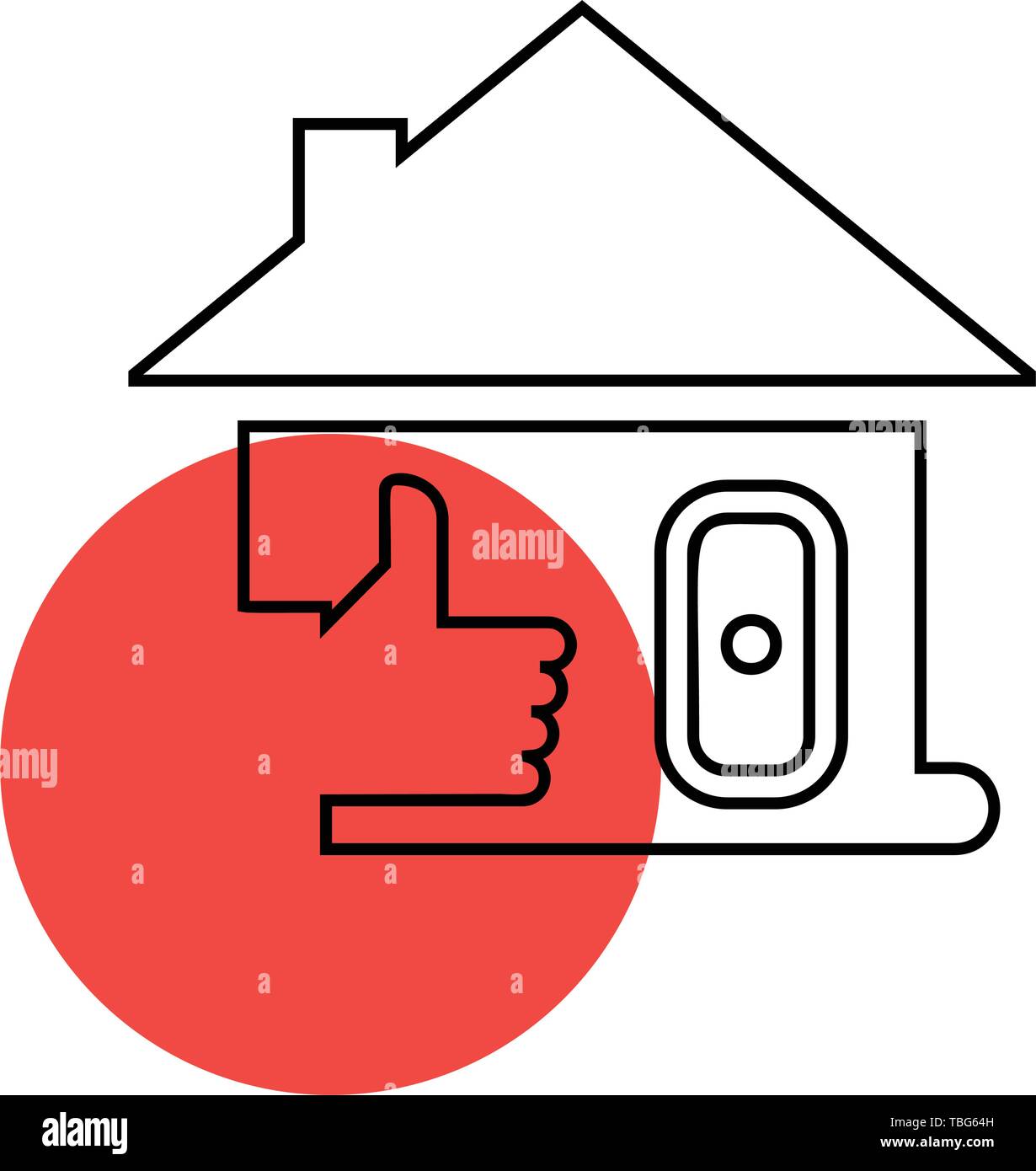 House icon - Home like sign Stock Vector Image & Art - Alamy