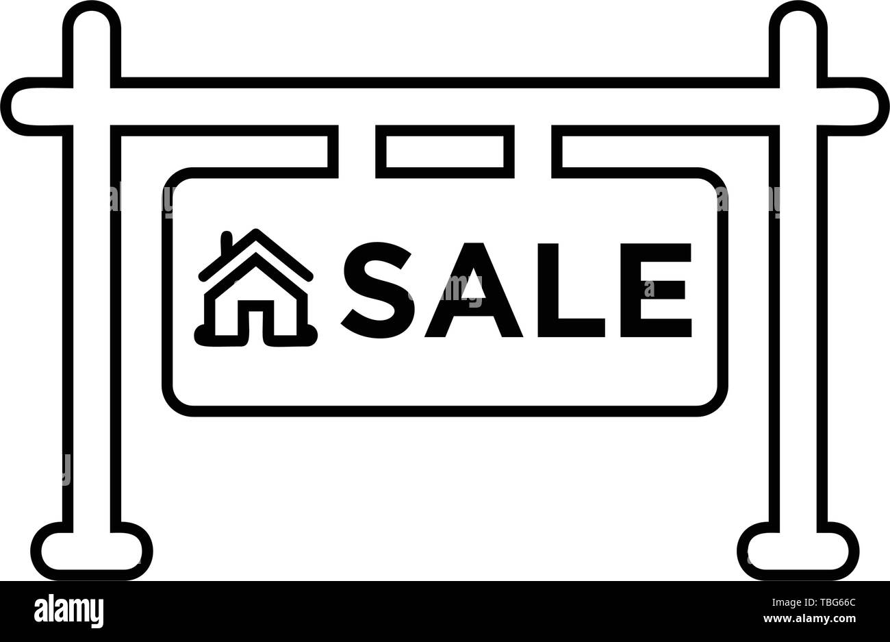 For sale sign Stock Vector Images - Alamy