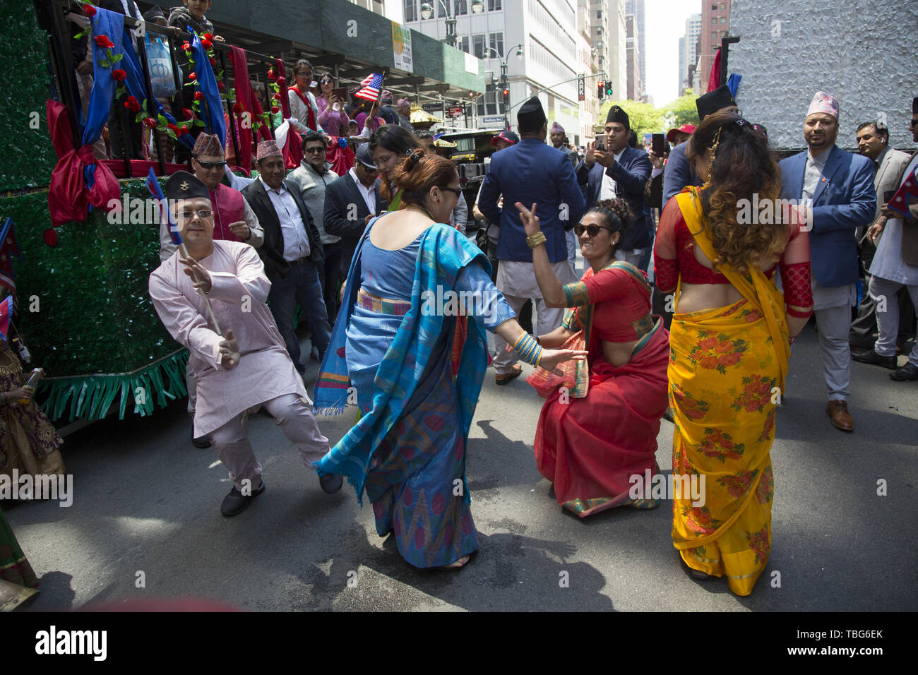 Nepal day parade madison hi-res stock photography and images - Alamy
