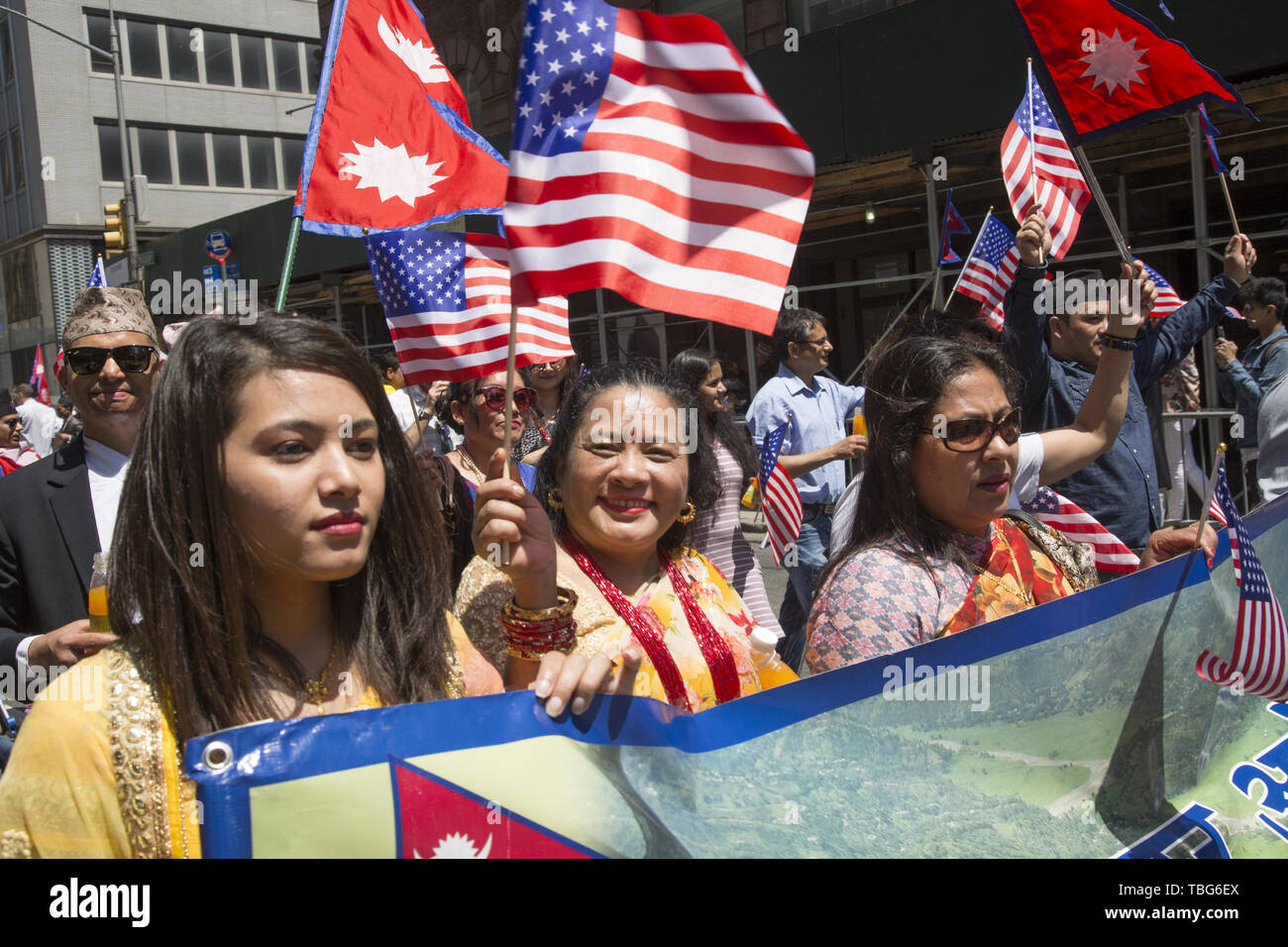 Nepal day parade madison hi-res stock photography and images - Alamy