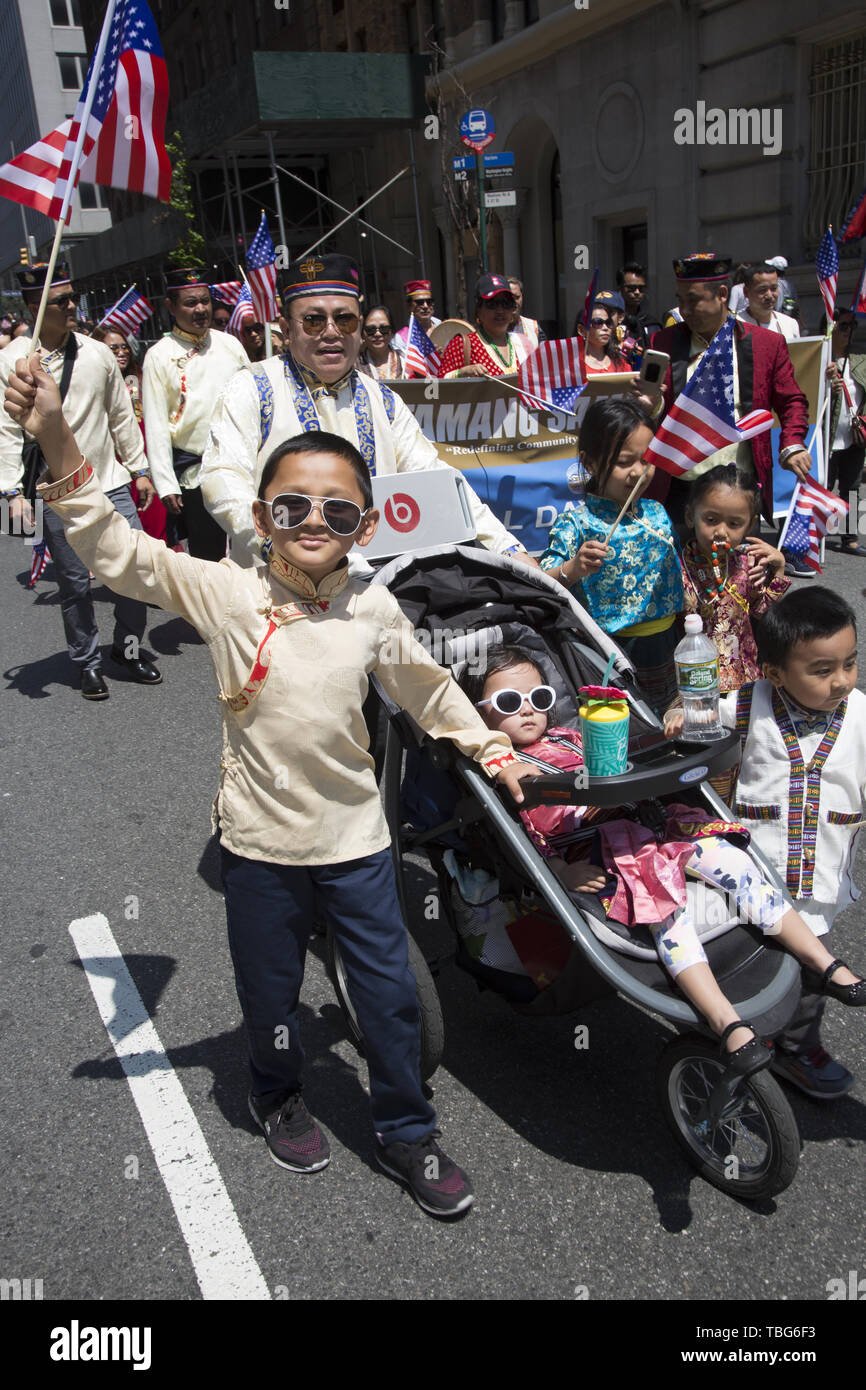 4th annual Nepal Day Parade in 2019 on Madison Avenue in New York City ...