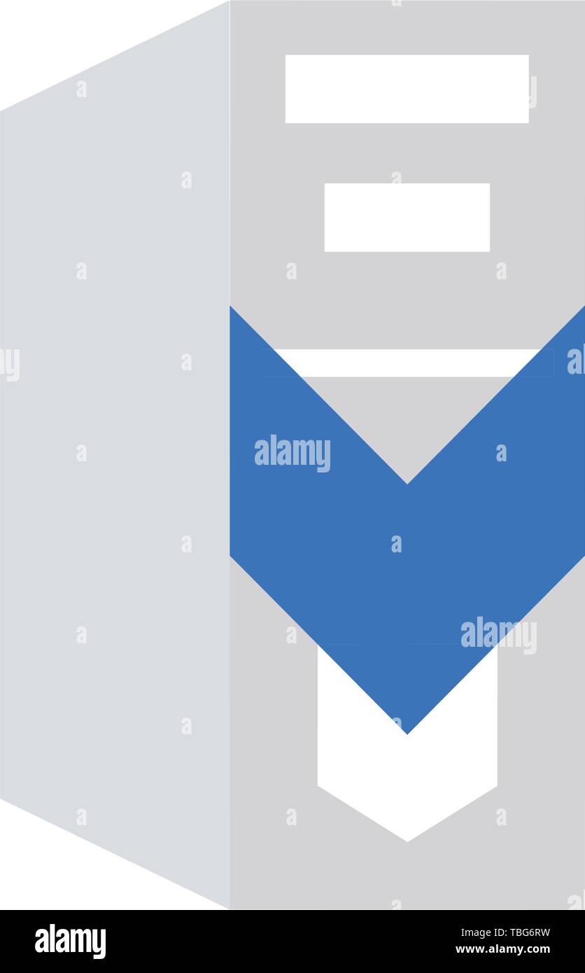 Desktop computer sign - Desktop Cpu Stock Vector Image & Art - Alamy