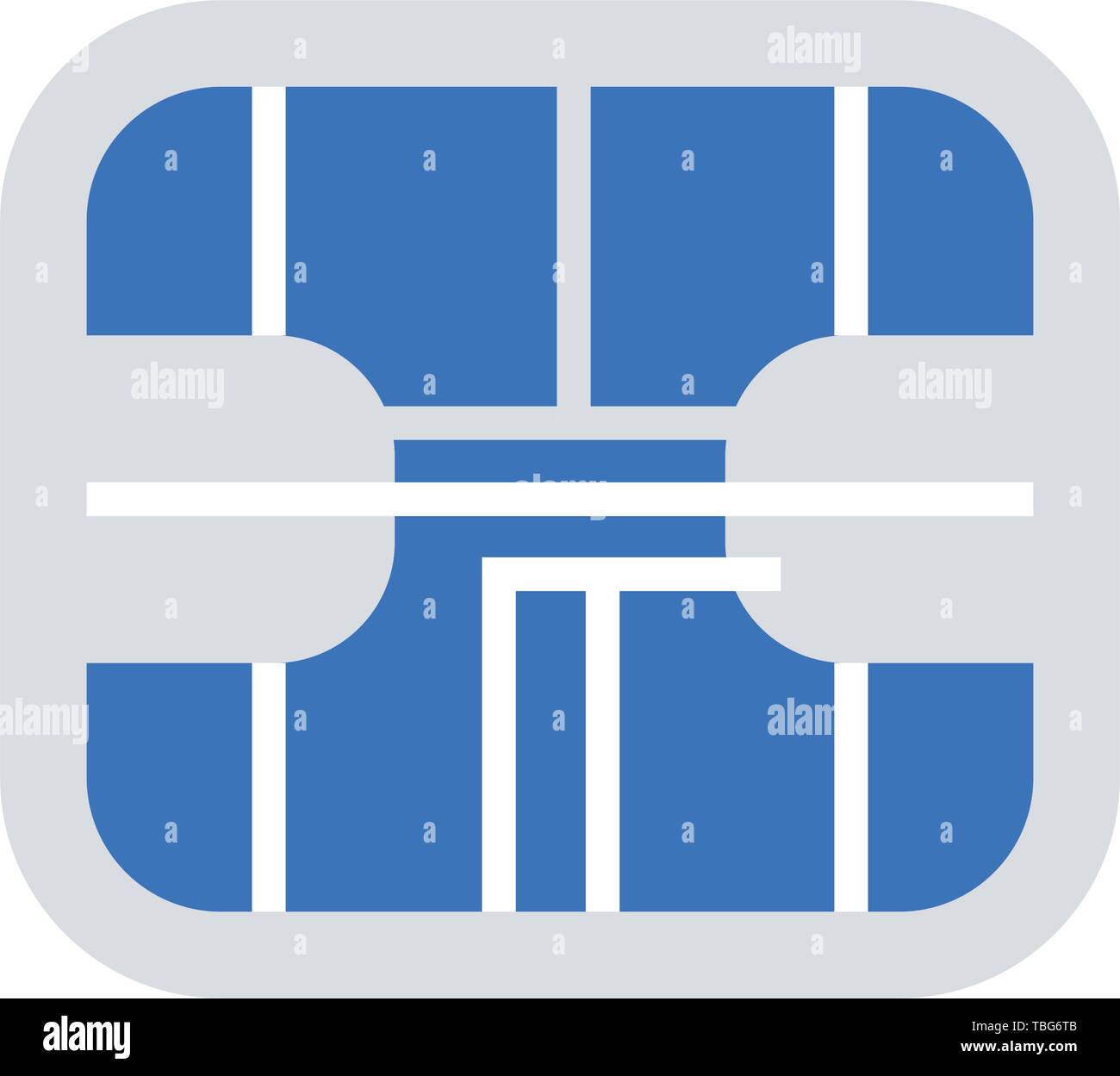 Computer chip icon - Chip sign Stock Vector Image & Art - Alamy