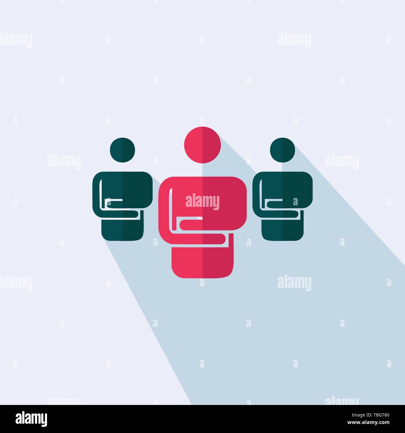 Flat group Stock Vector Images - Alamy