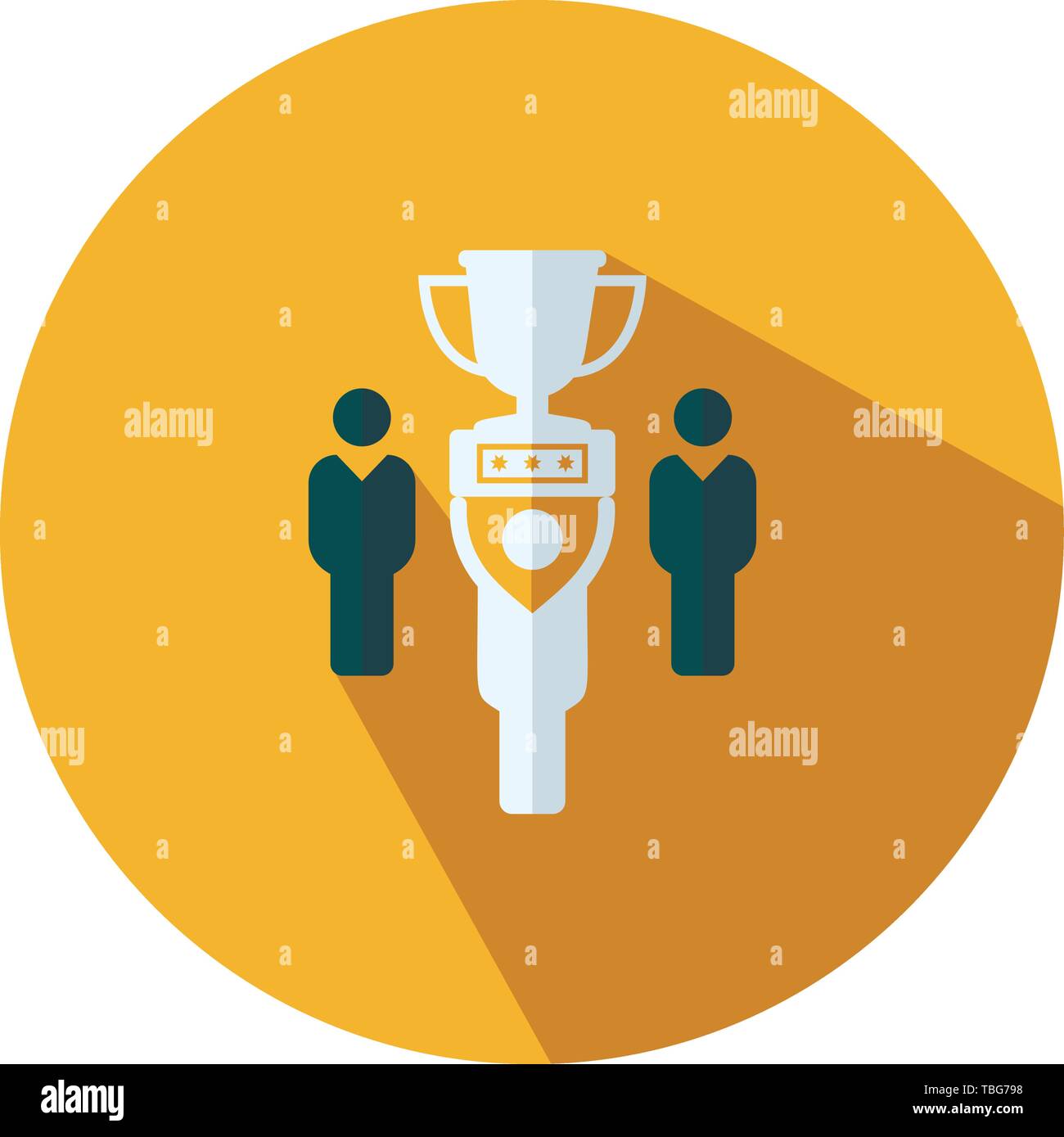 Business people success icon - Flat vector sign Stock Vector Image ...