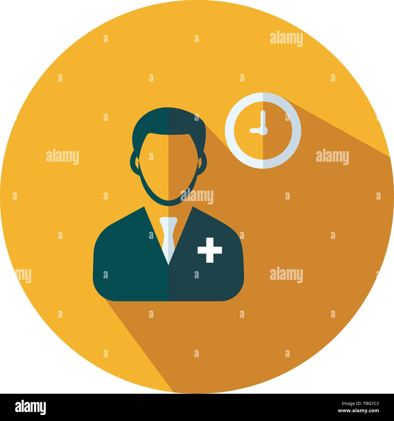 Doctor schedule icon hi-res stock photography and images - Alamy