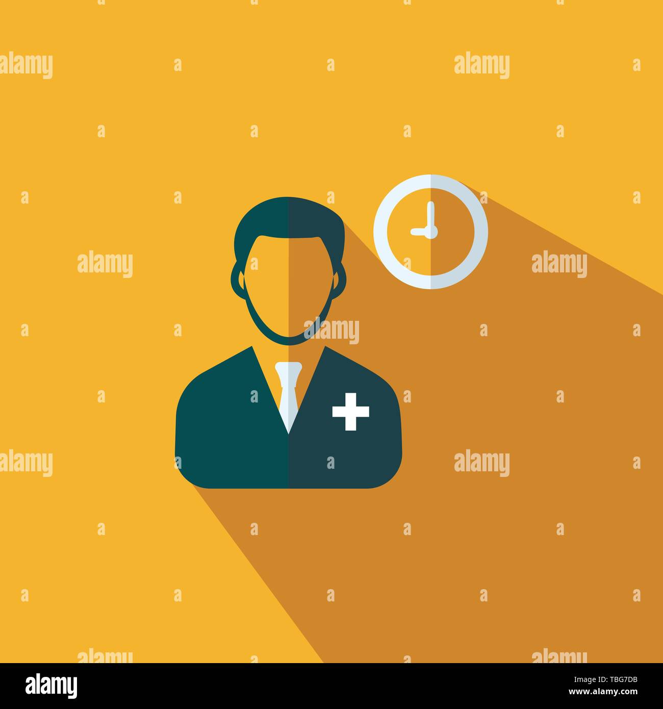 Doctor schedule icon hi-res stock photography and images - Alamy