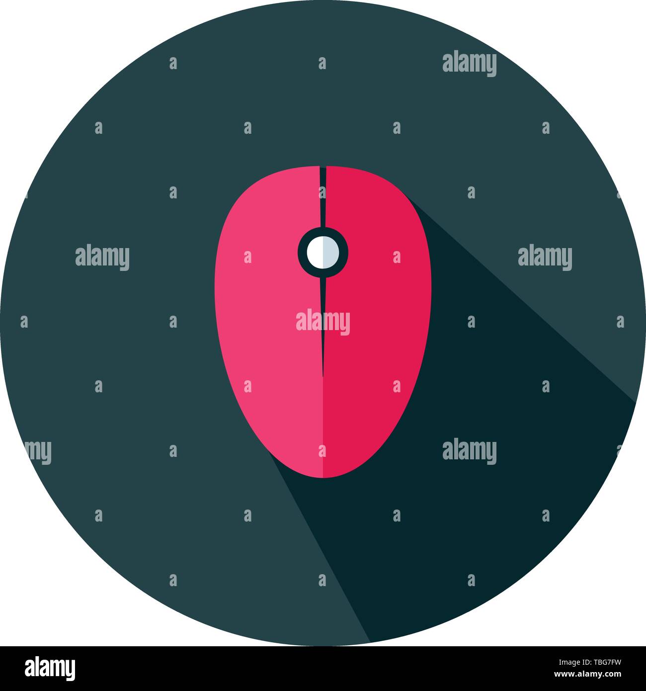 Mouse sign Icon - Vector illustration Stock Vector Image & Art - Alamy