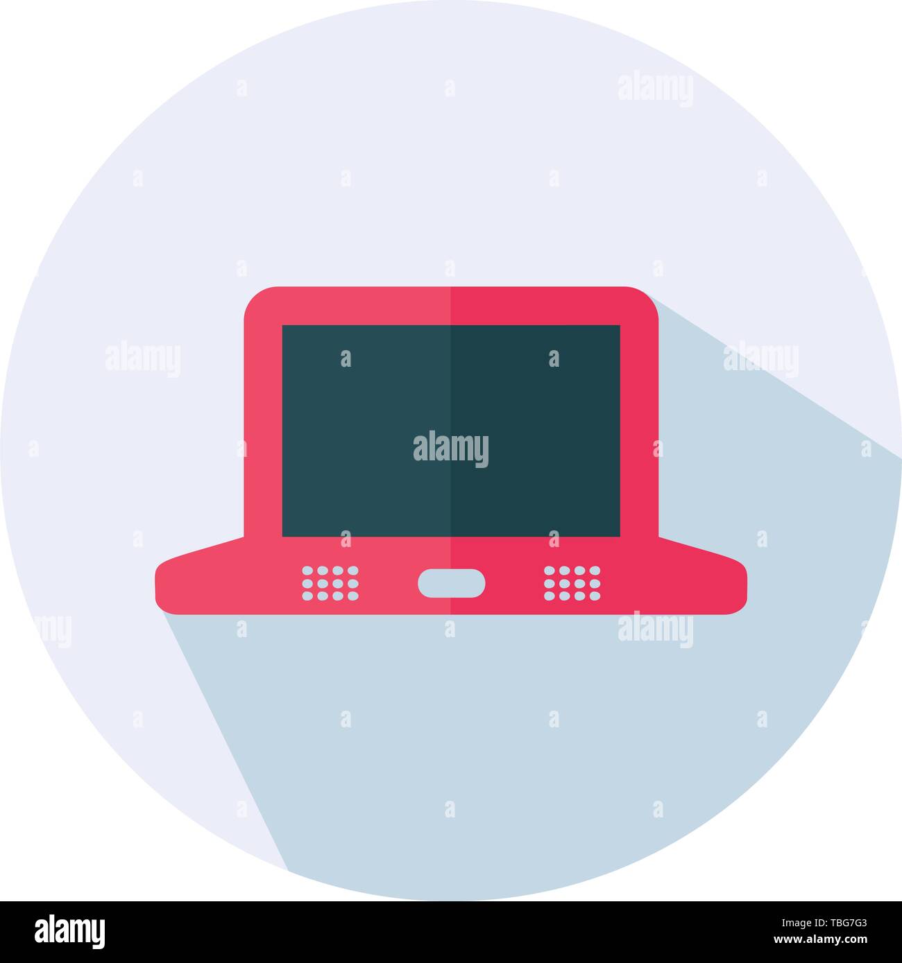Flat laptop hi-res stock photography and images - Alamy