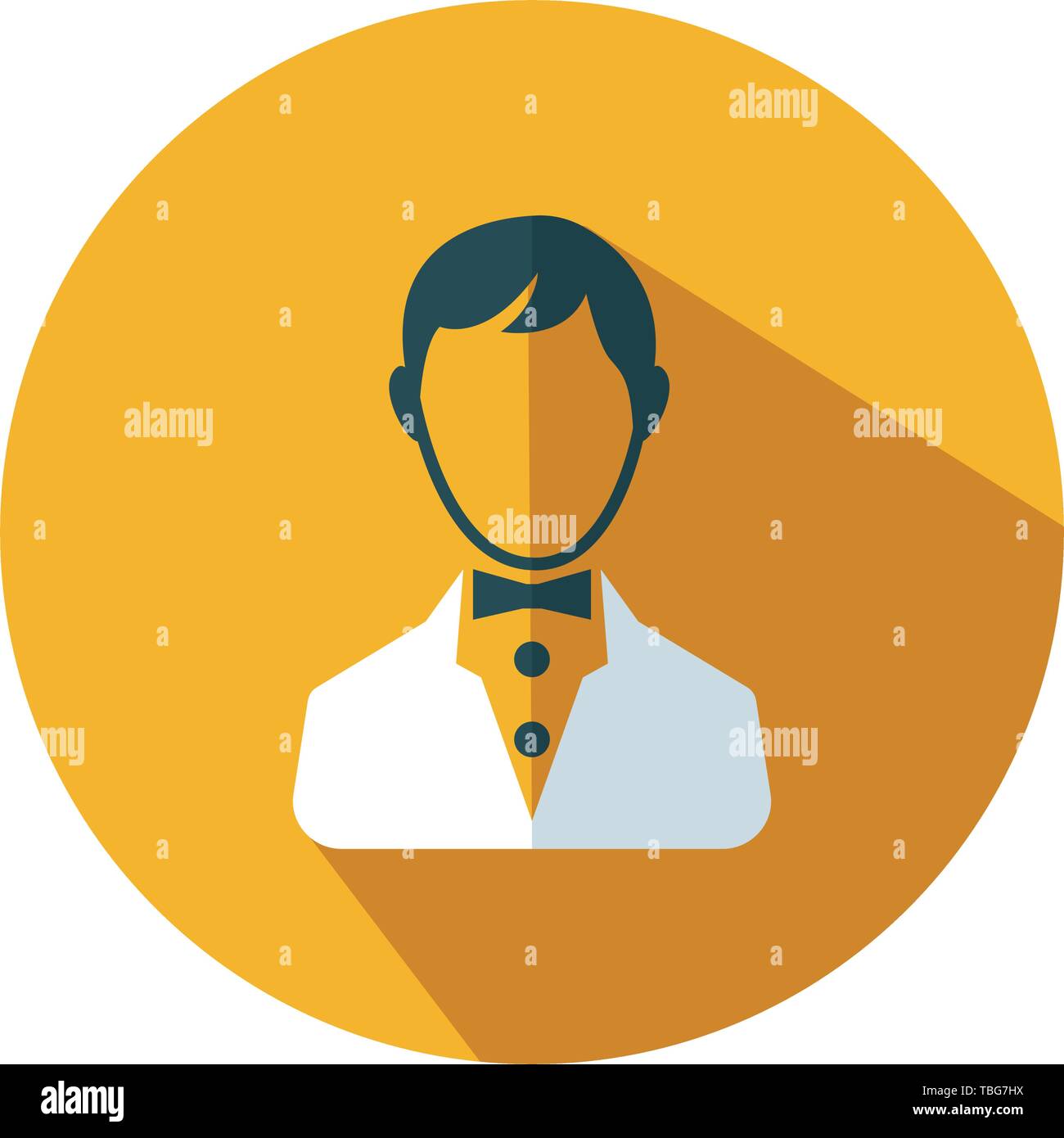School - boy icon - Flat vector illustration Stock Vector Image & Art ...