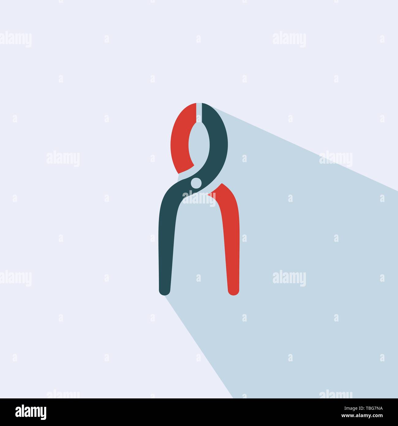 Engineering tools icon - Flat engineering sign vector illustration ...