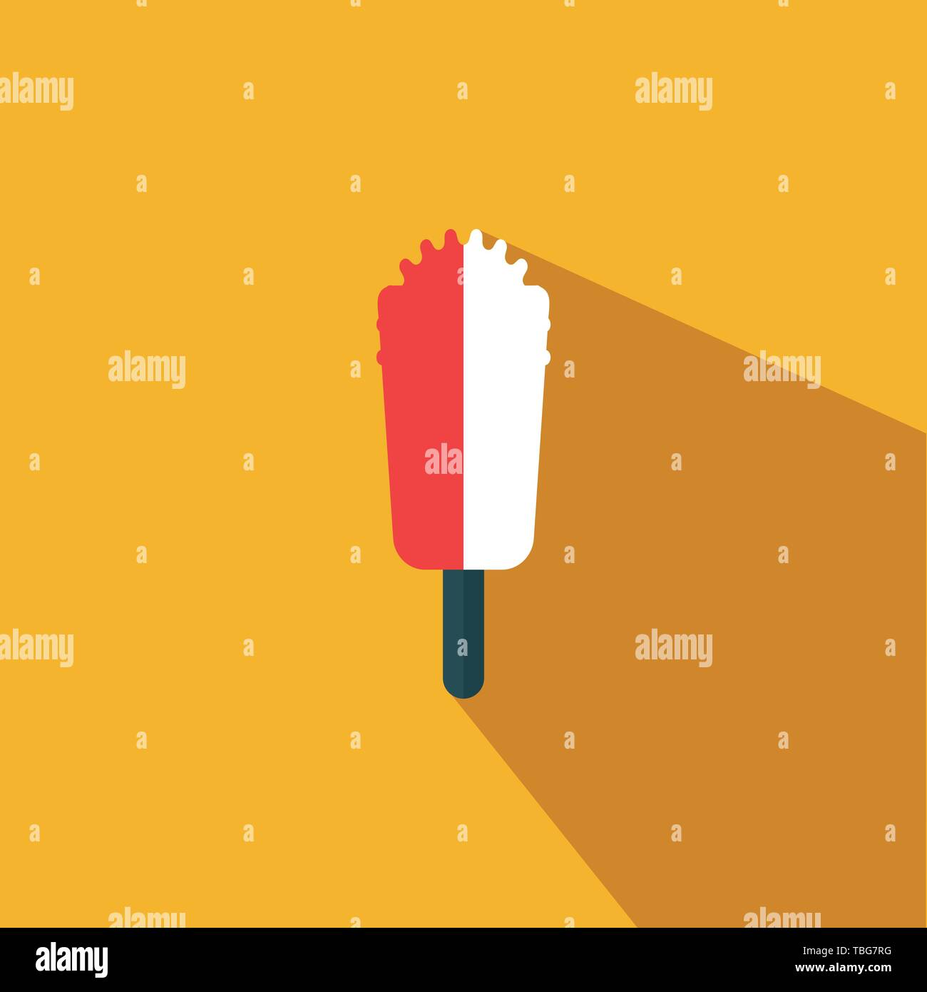 Sausage ice cream Stock Vector Images - Alamy