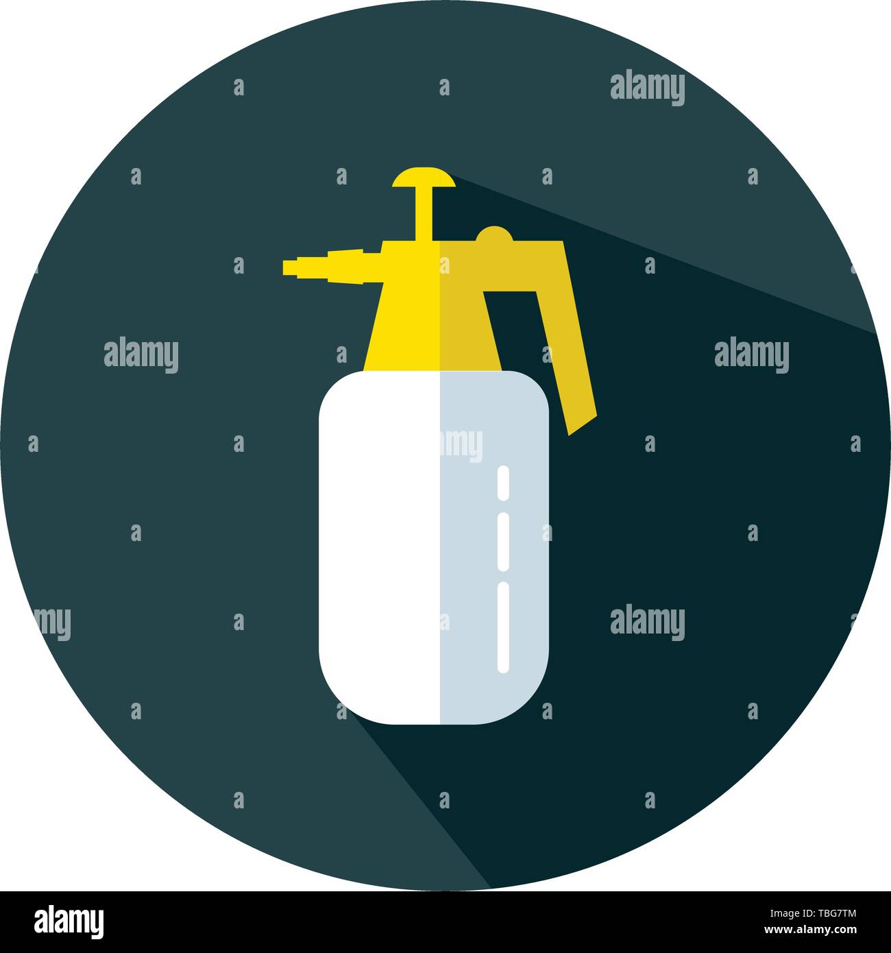 Spraying spring Stock Vector Images - Alamy