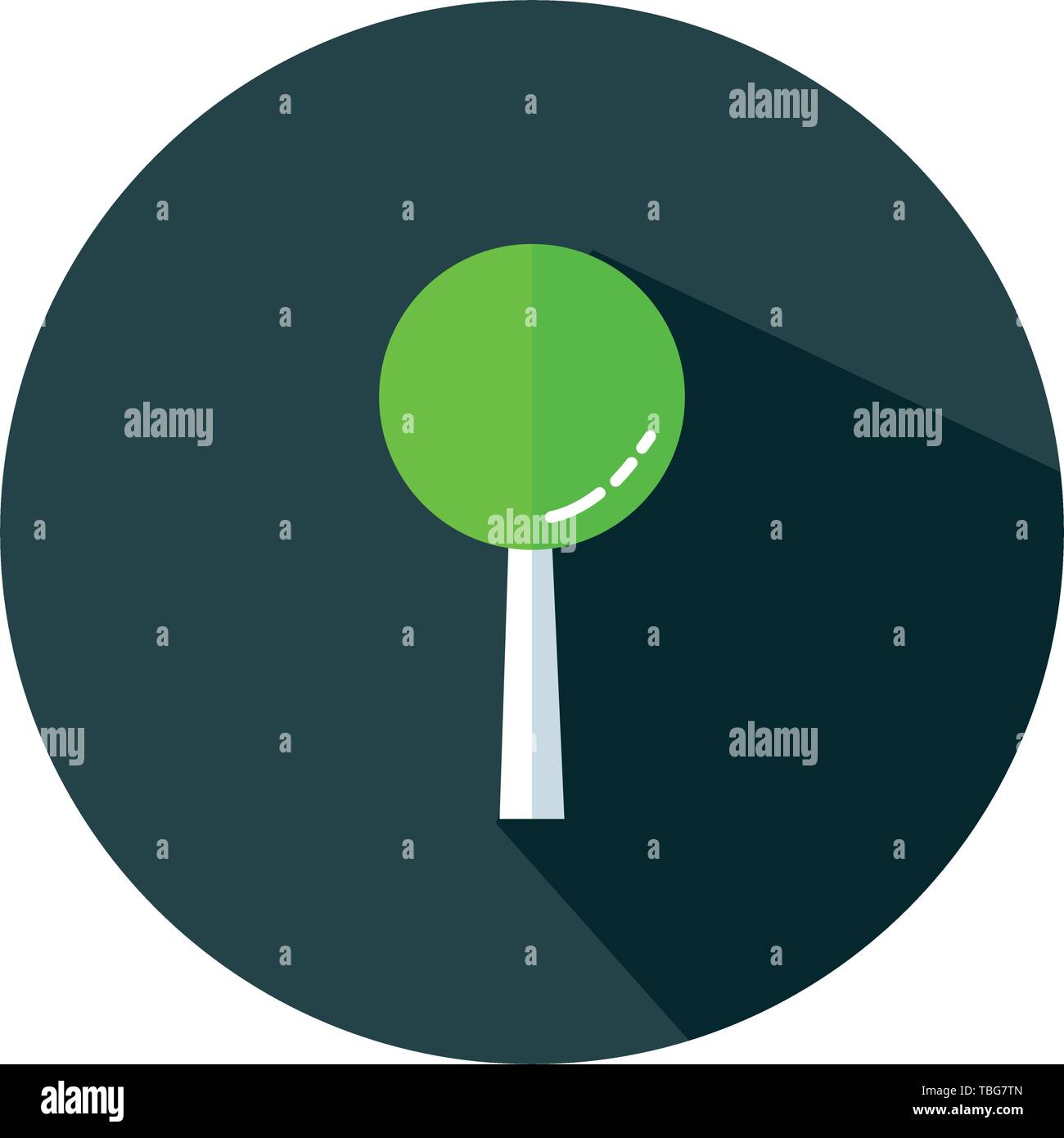 Vector of flat tree sign icon Stock Vector Image & Art - Alamy