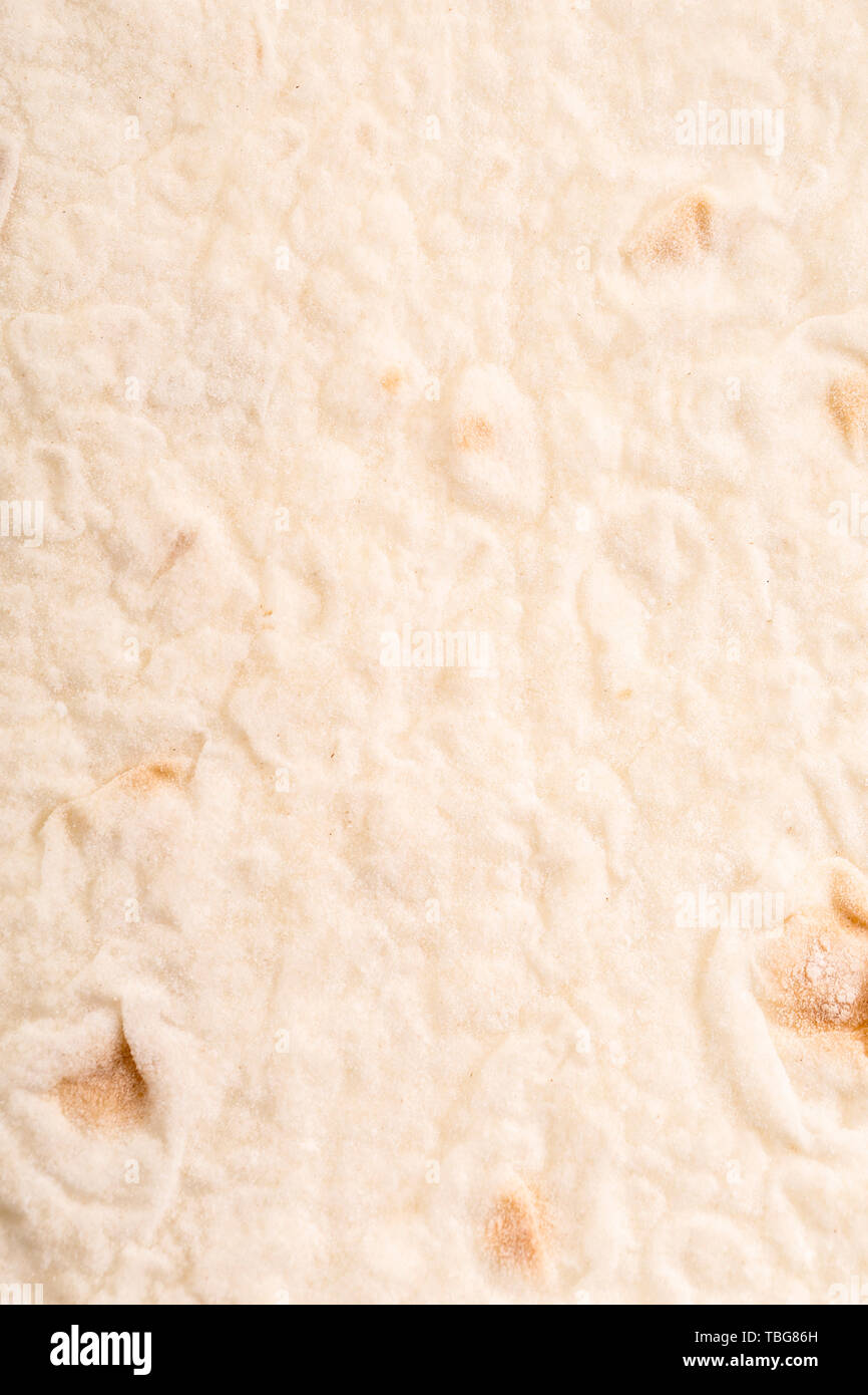 Tortilla Wrap Bread.Close up texture Stock Photo - Alamy