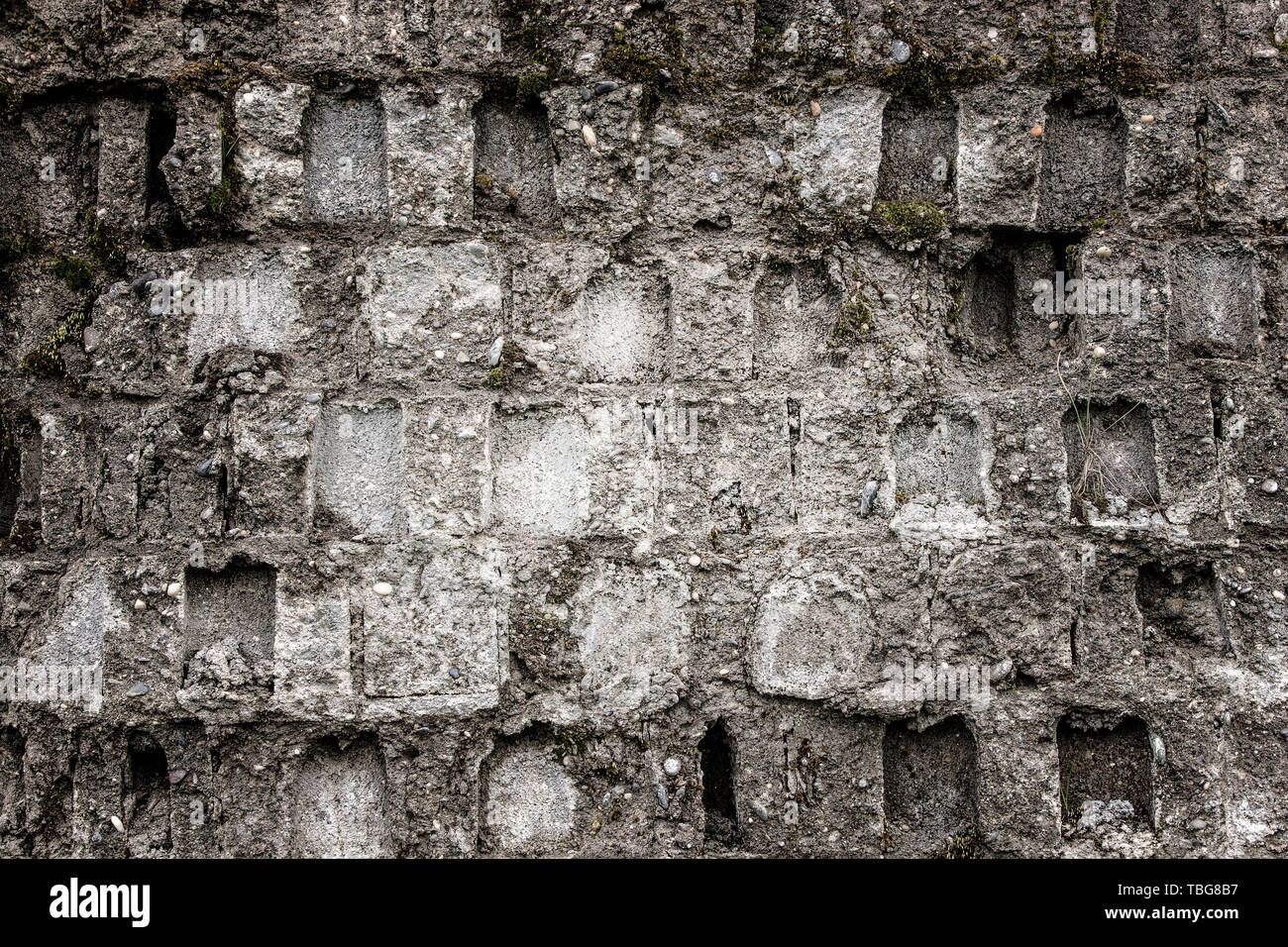 White brick wall, perfect as a background, square photograph Stock ...