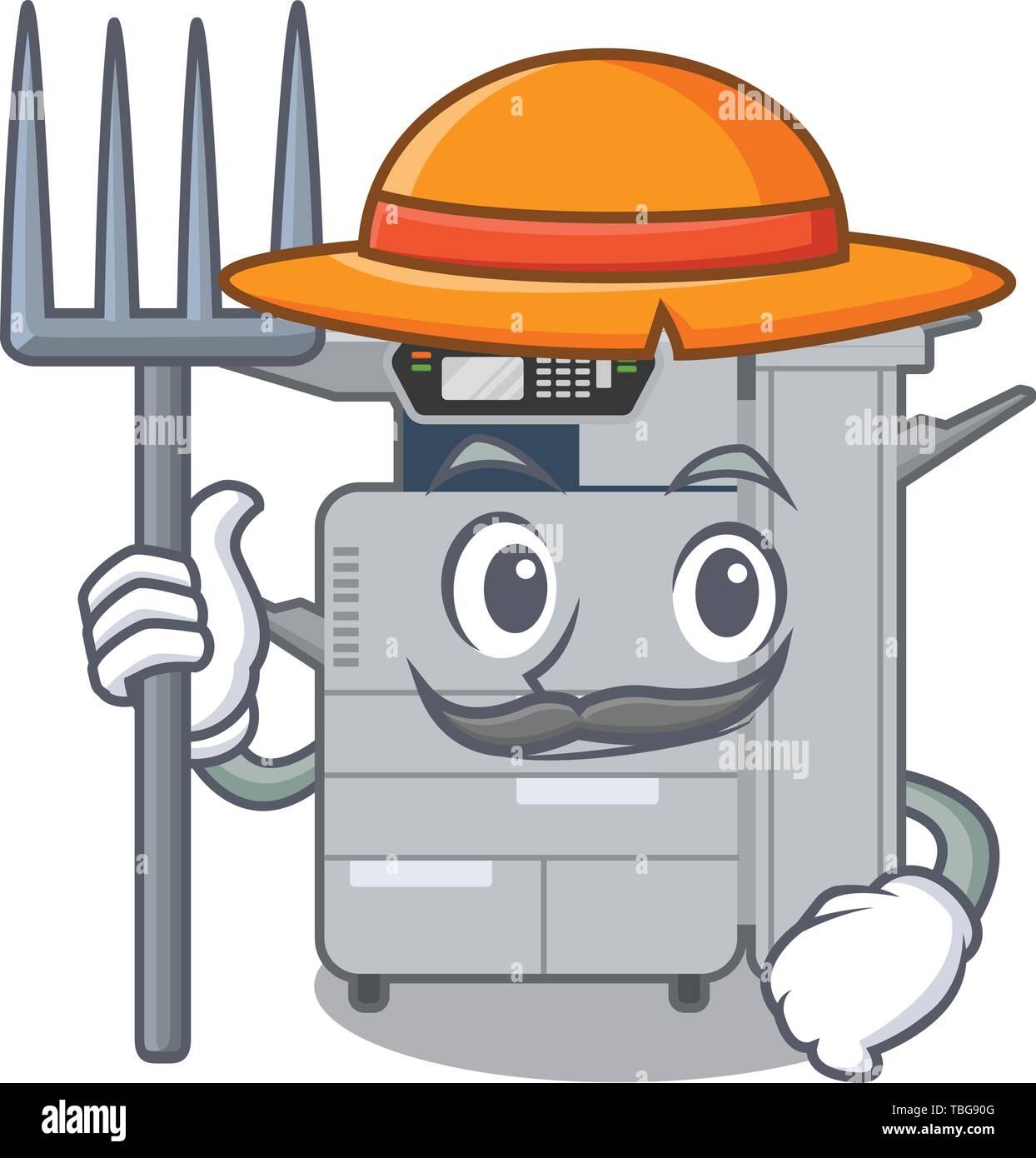 Photocopying machine Stock Vector Images - Alamy