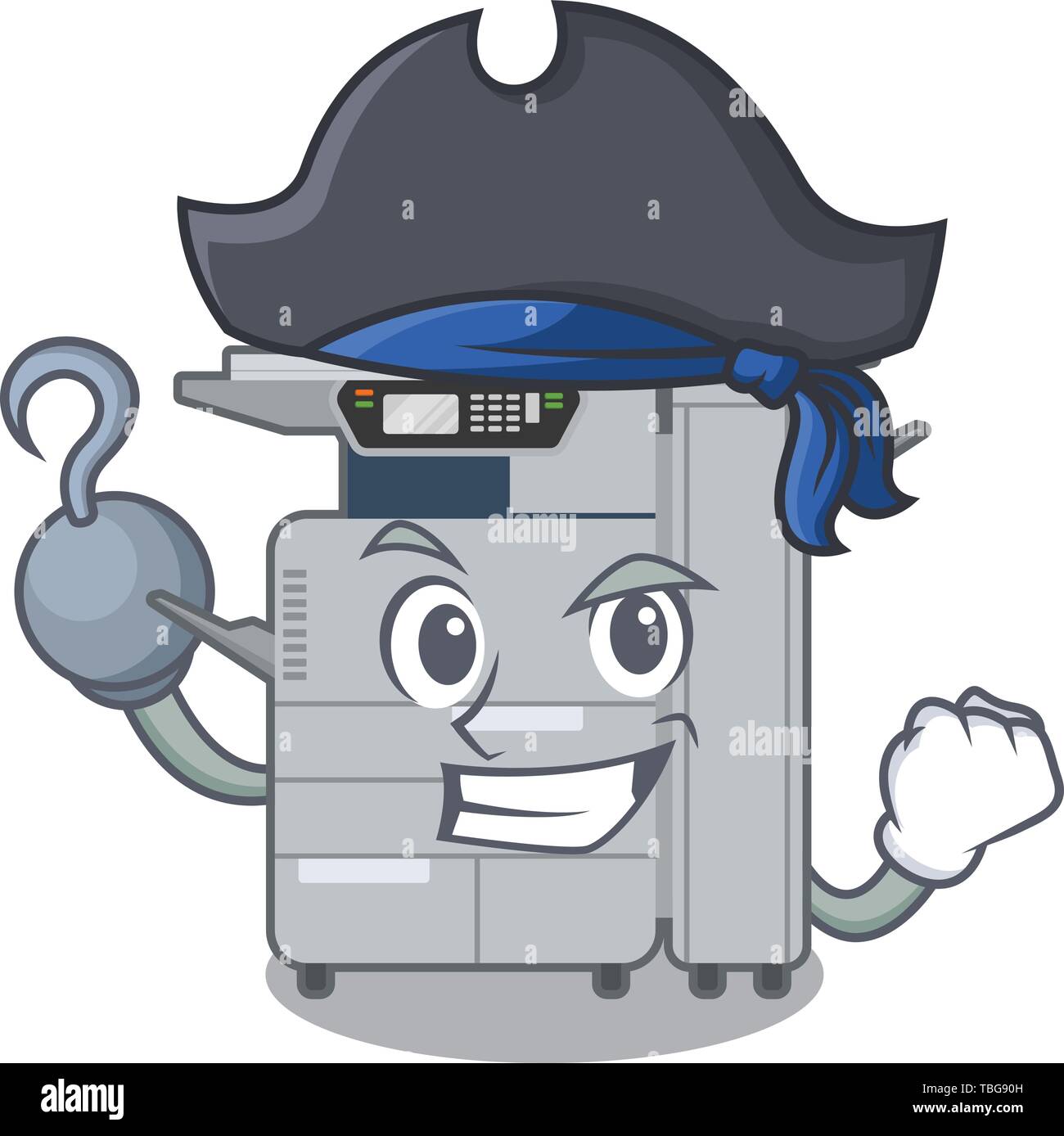 Pirate copier machine in the cartoon shape Stock Vector Image & Art - Alamy