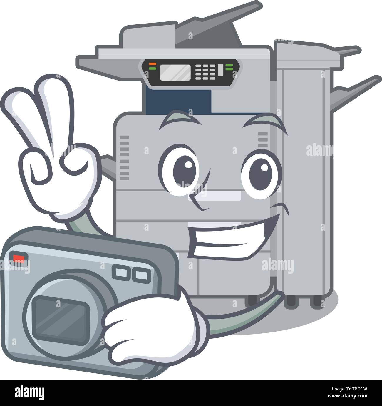 Wood photography machine Stock Vector Images - Alamy