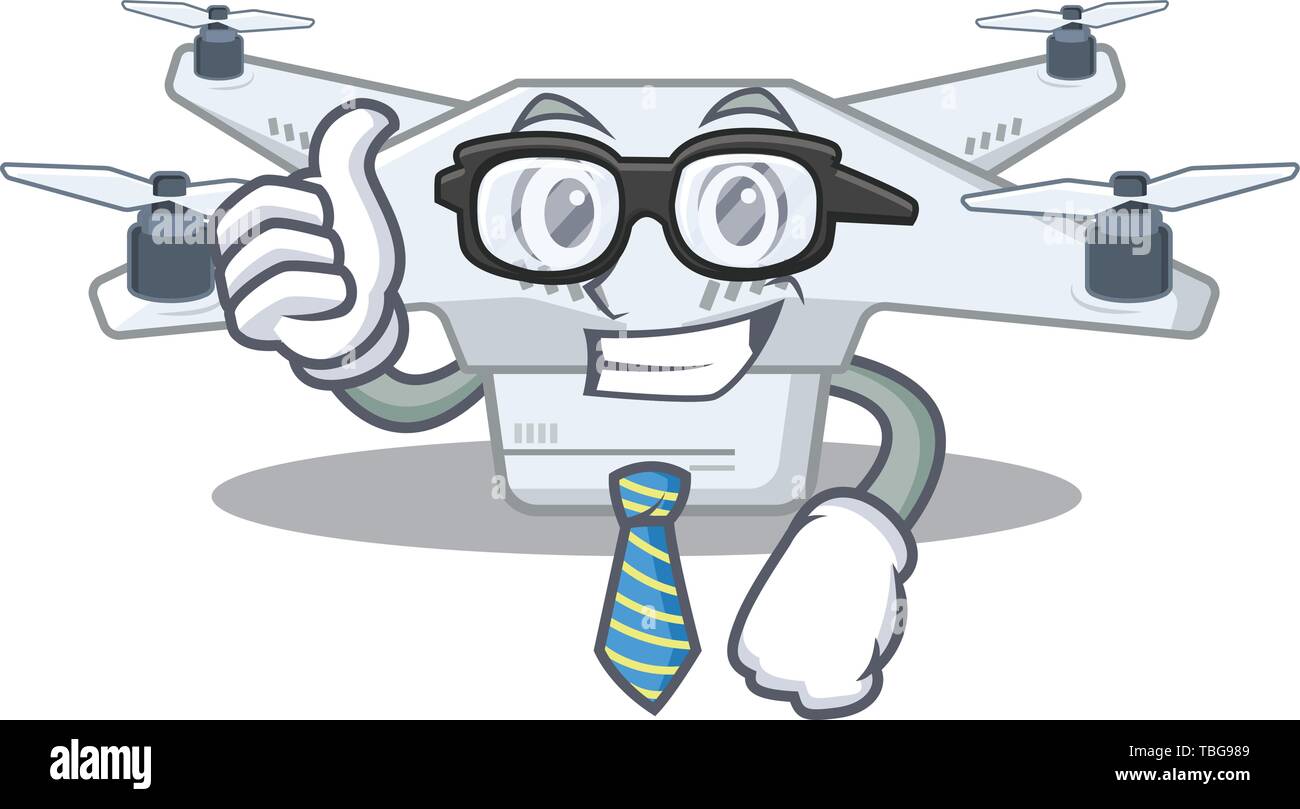 Businessman drone toy in cartoon school bag Stock Vector Image & Art ...