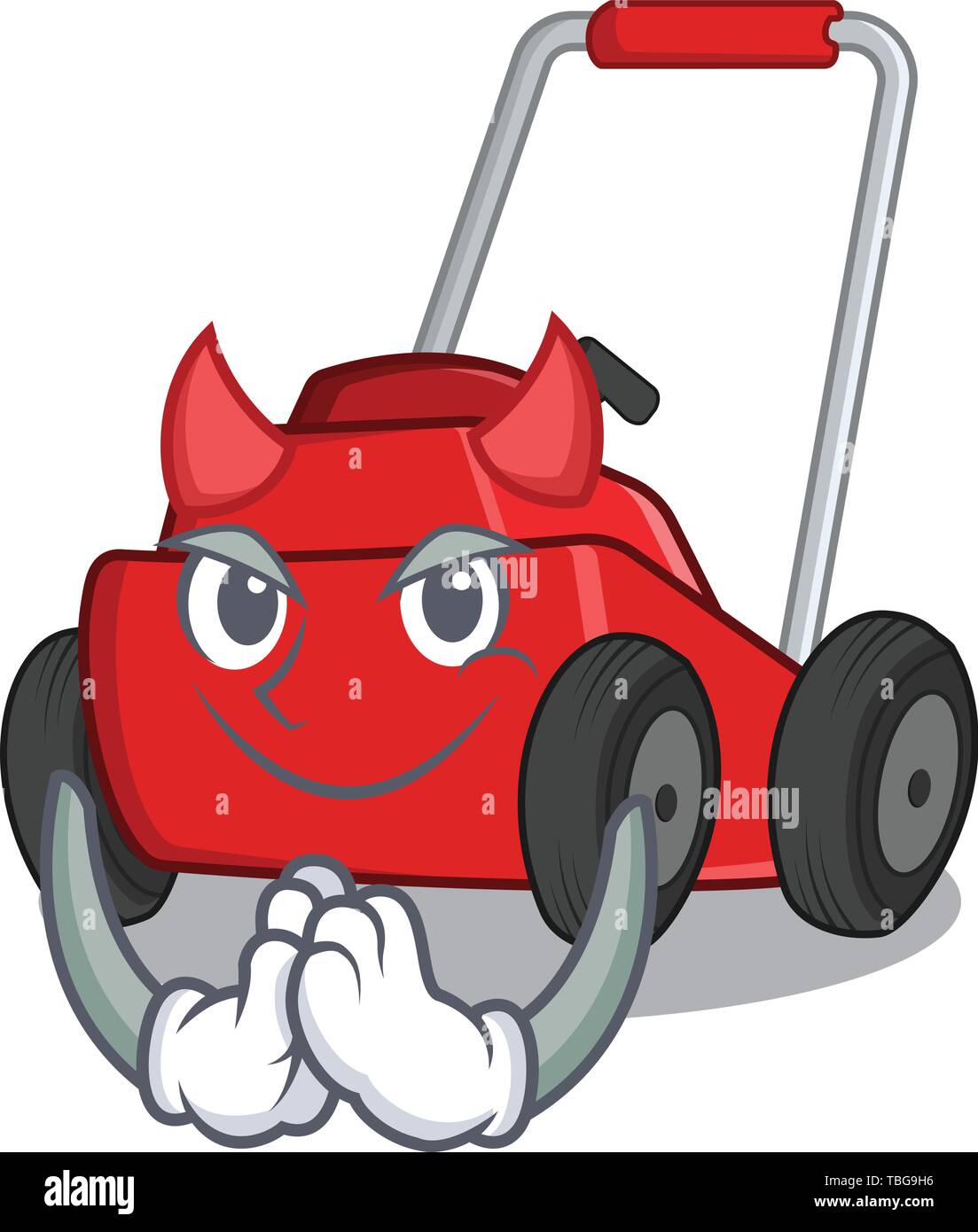 Devil lawnmower toys in the character shape Stock Vector Image & Art ...