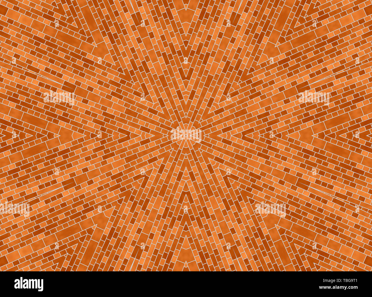 Circular brick design hi-res stock photography and images - Alamy