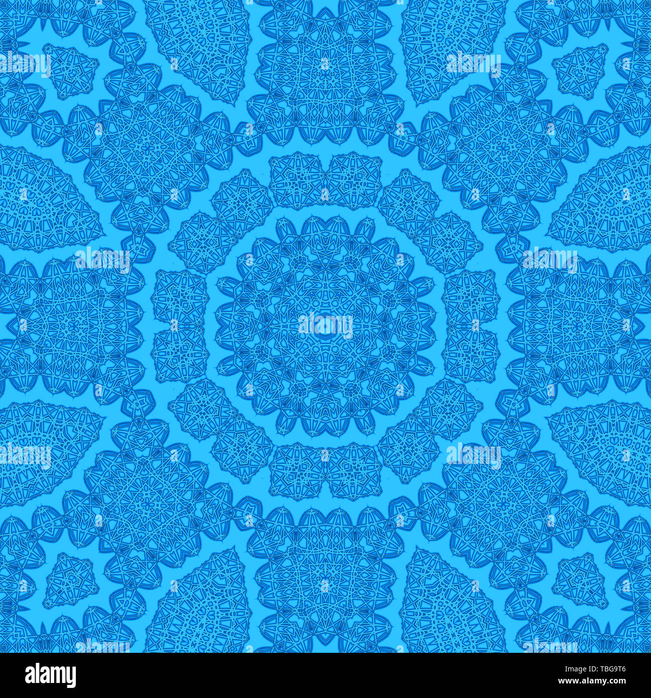 Blue background with abstract pattern Stock Photo - Alamy