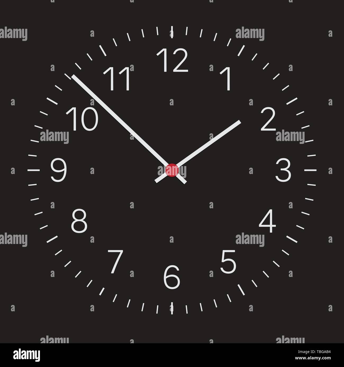 Dark Clock Wallpaper