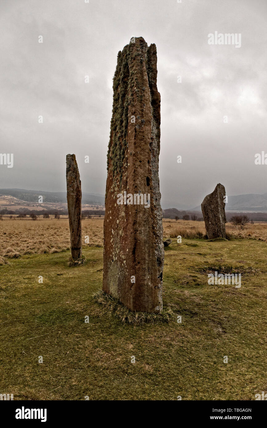Machrie Moor Stone Circles Stock Photo - Alamy