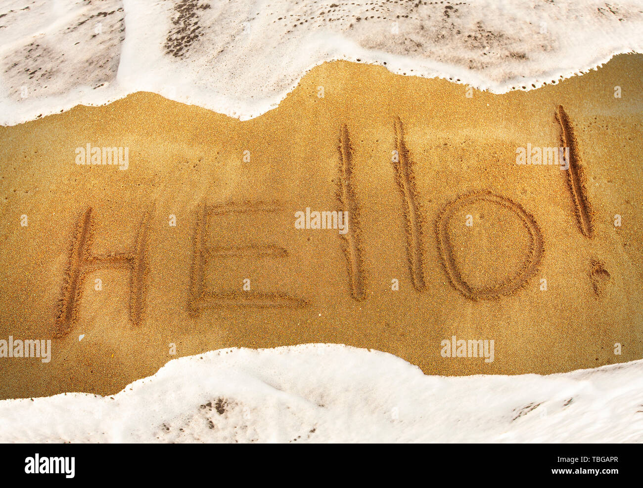 Hello inscription hi-res stock photography and images - Alamy