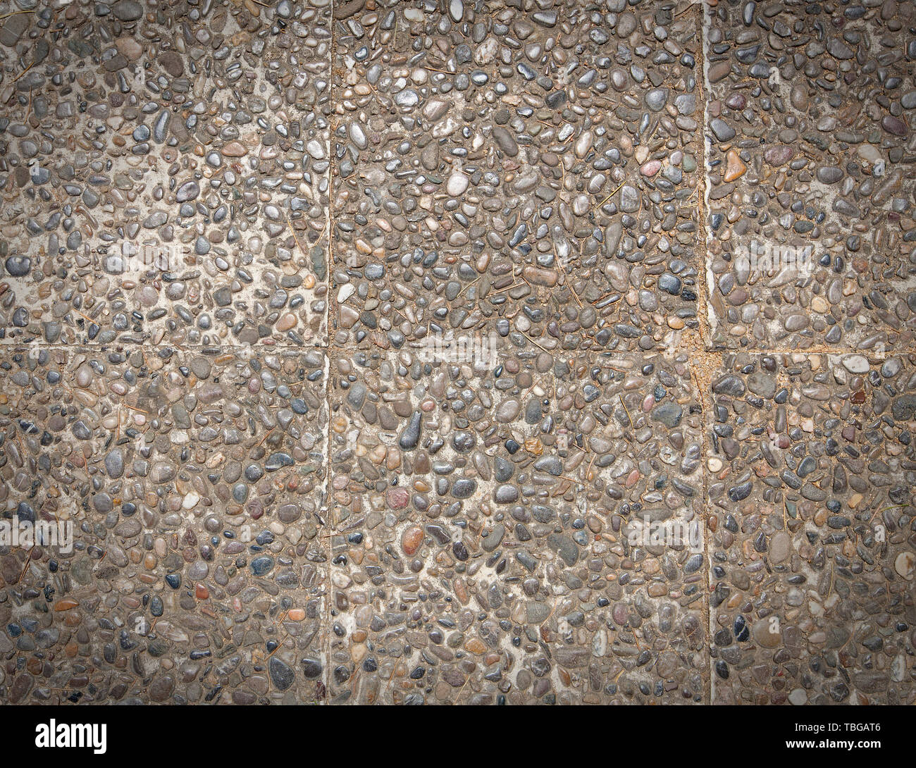 rough texture surface of exposed aggregate finish, Ground stone washed ...