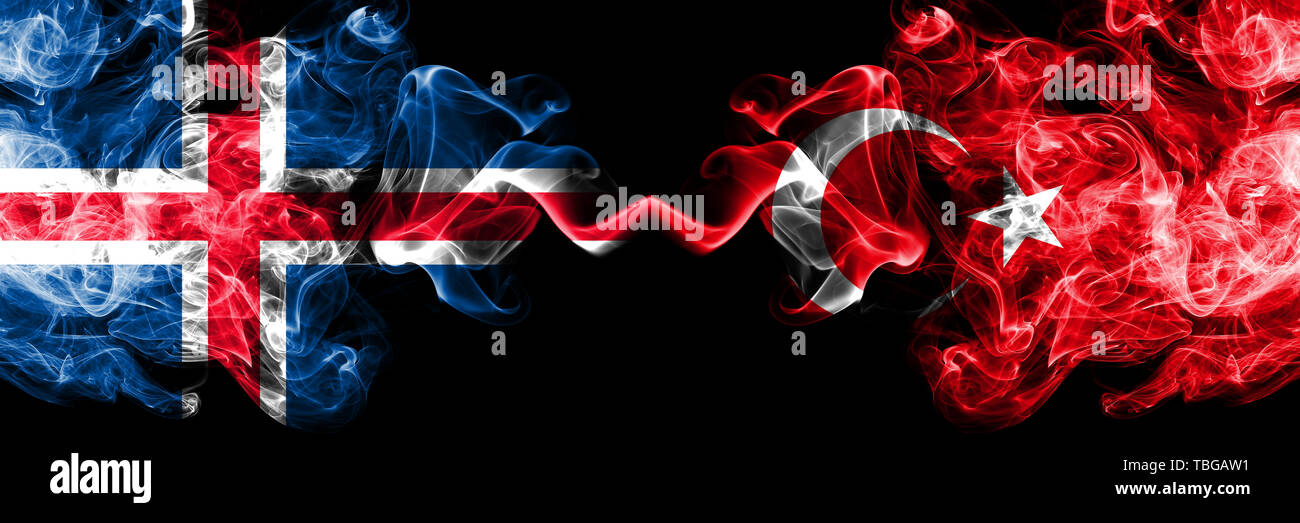 Iceland, Icelandic, Turkey, Turkish competition thick colorful smoky ...