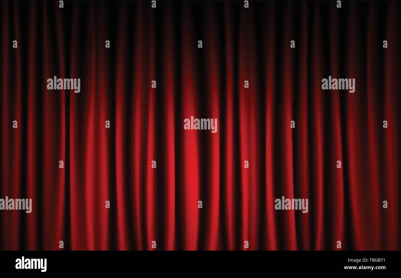 Red curtain stage concert show background. Abstract and background ...