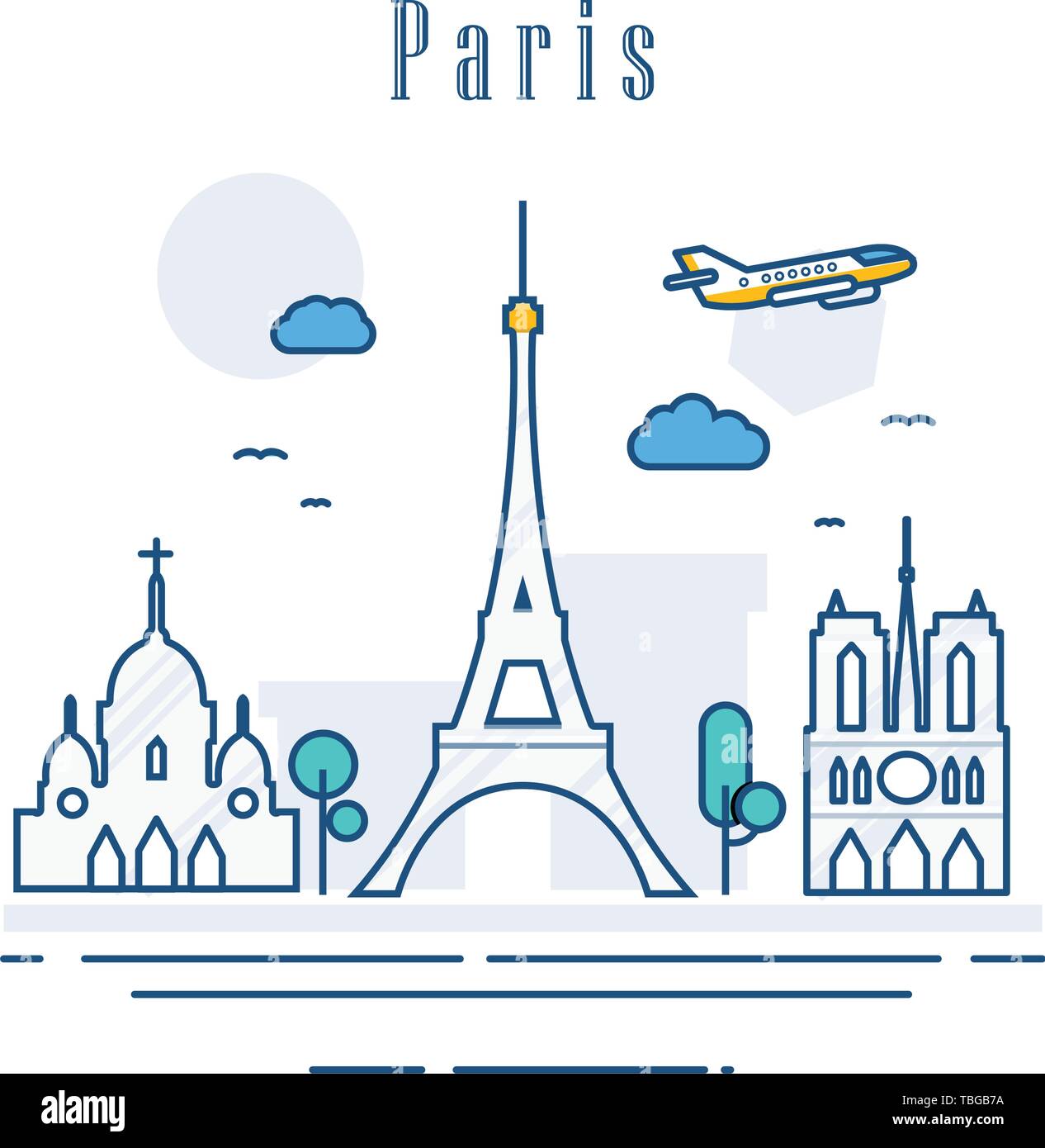 Notre dame museum Stock Vector Images - Alamy