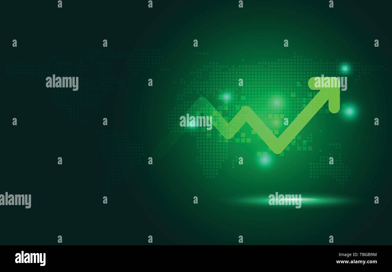 Green signal glow Stock Vector Images - Alamy