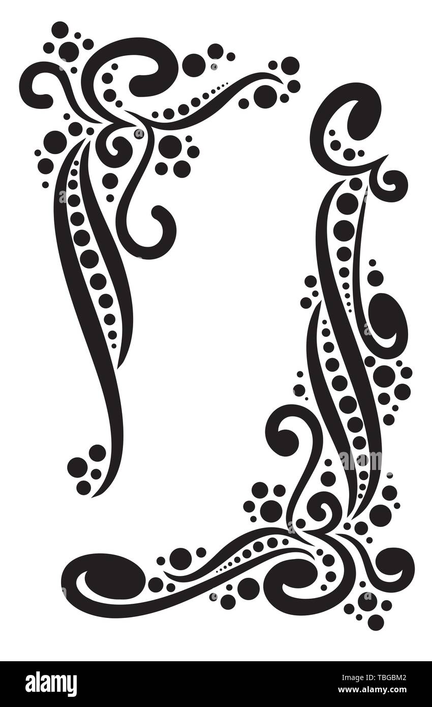 Floral Corner Vector Png