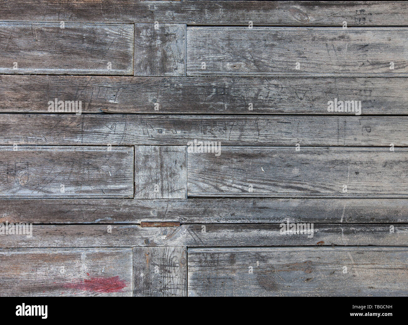 The texture painted wooden boards Stock Photo - Alamy
