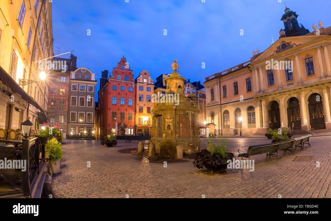 Stortorget square in Stockholm, Sweden Stock Photo - Alamy