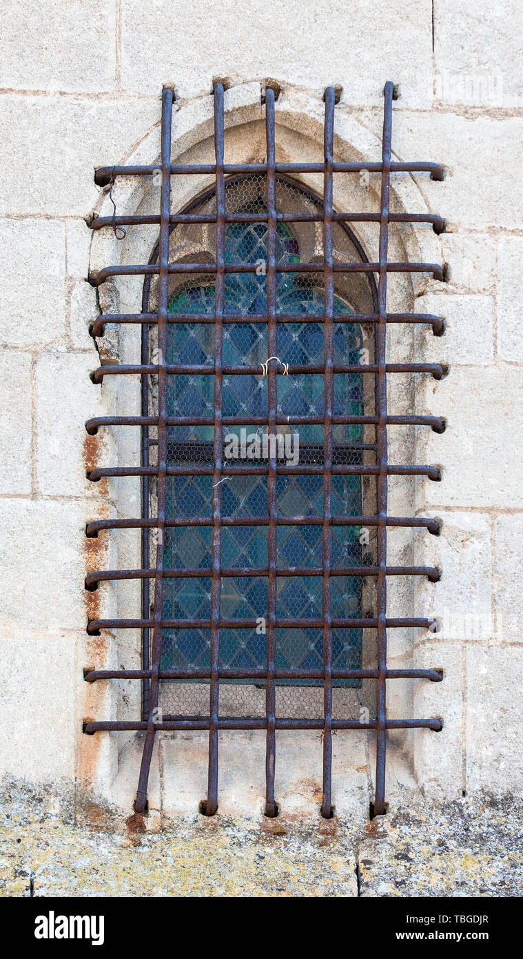 Prison window steel grating hi-res stock photography and images - Alamy