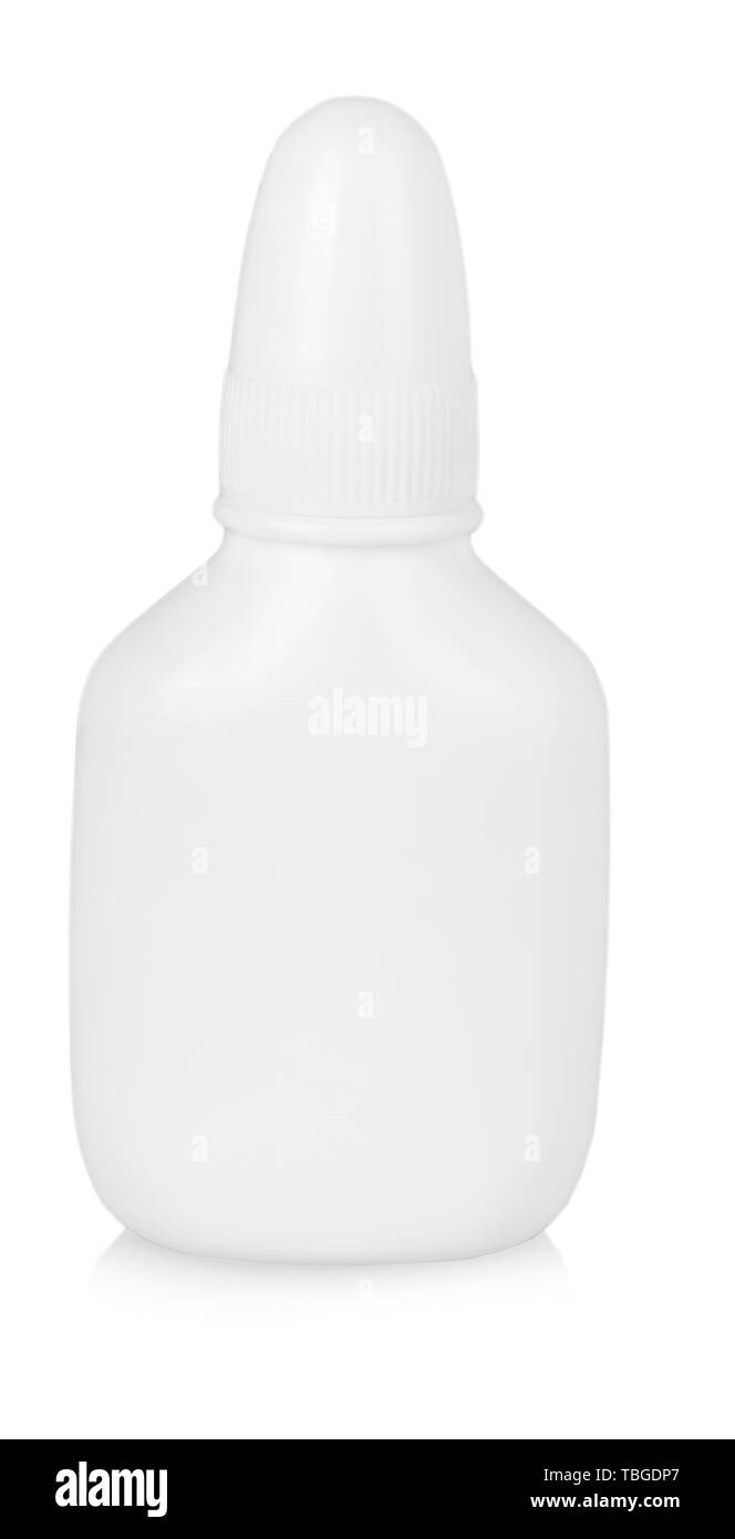 Spray bottle mockup illustration Cut Out Stock Images & Pictures - Alamy