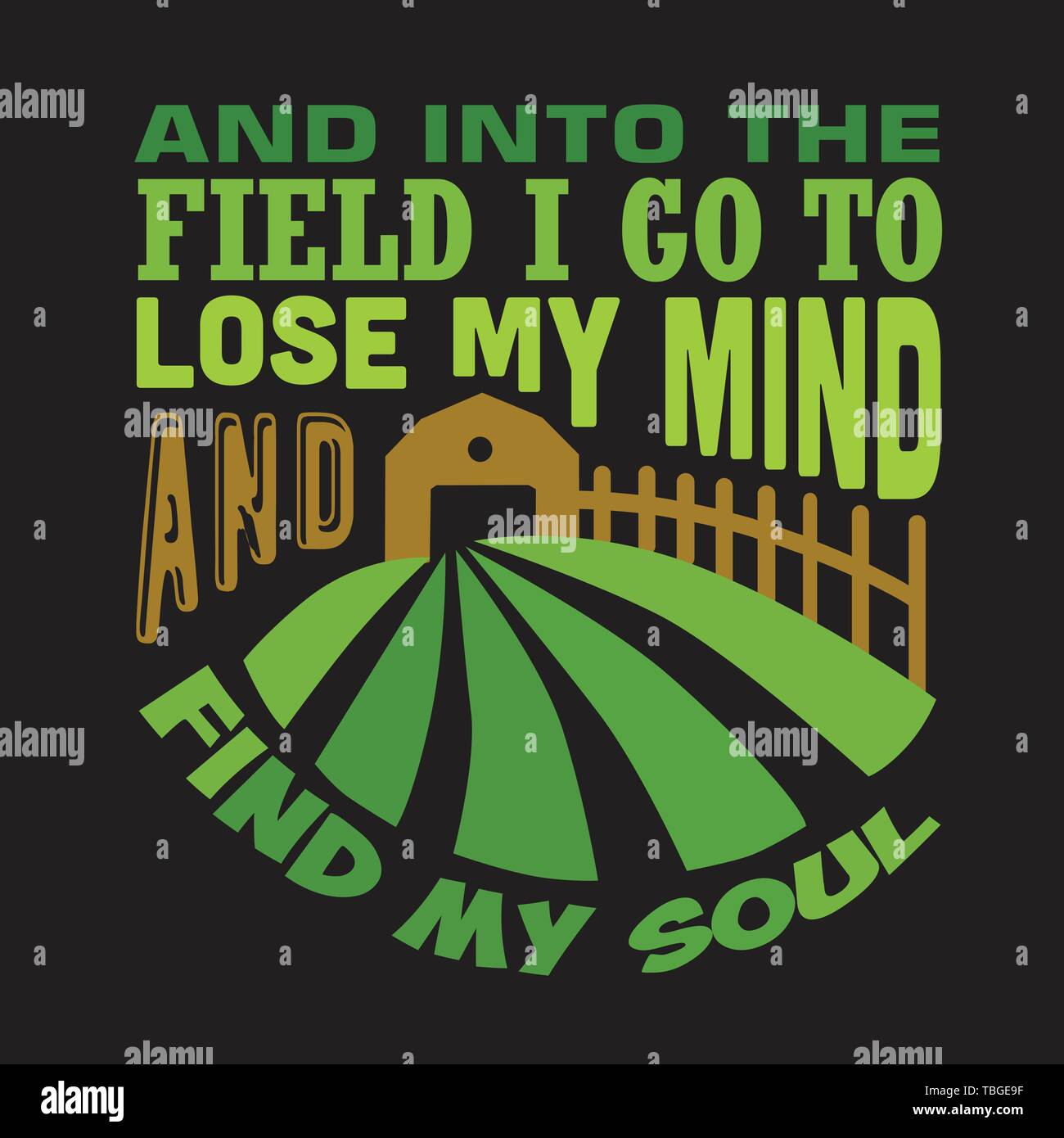 Farm Quote and Saying good for print design Stock Vector Image & Art ...