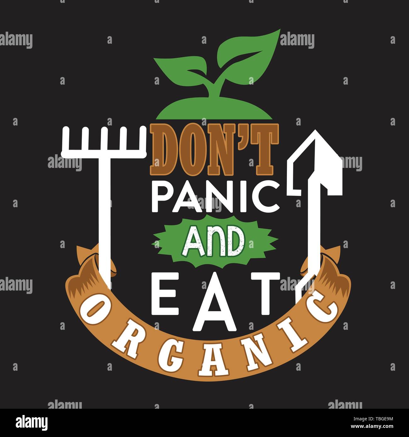 Farm Quote and Saying good for print design Stock Vector Image & Art ...