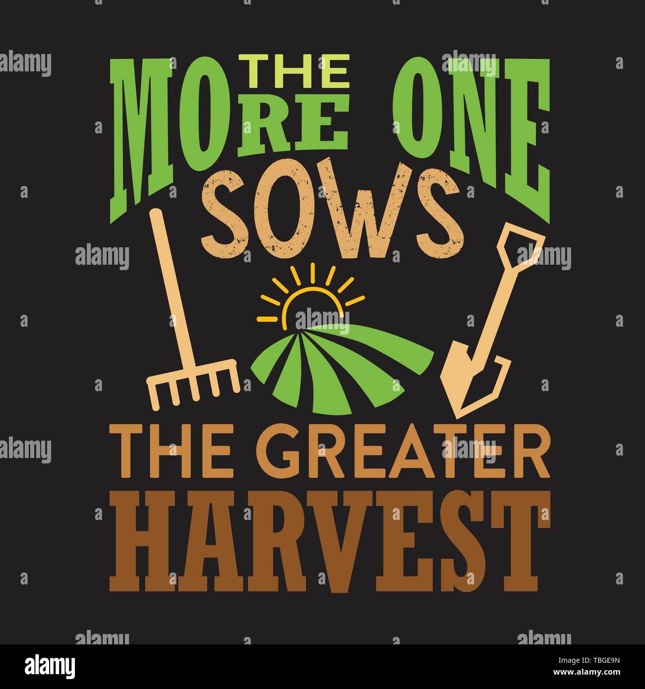 Farm Quote and Saying good for print design Stock Vector Image & Art ...