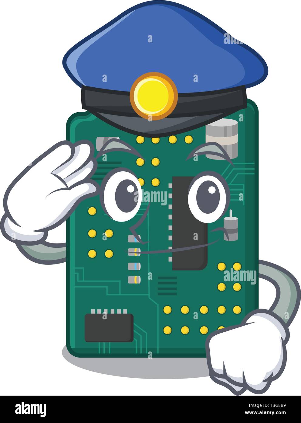 Pcb assembling Stock Vector Images - Alamy