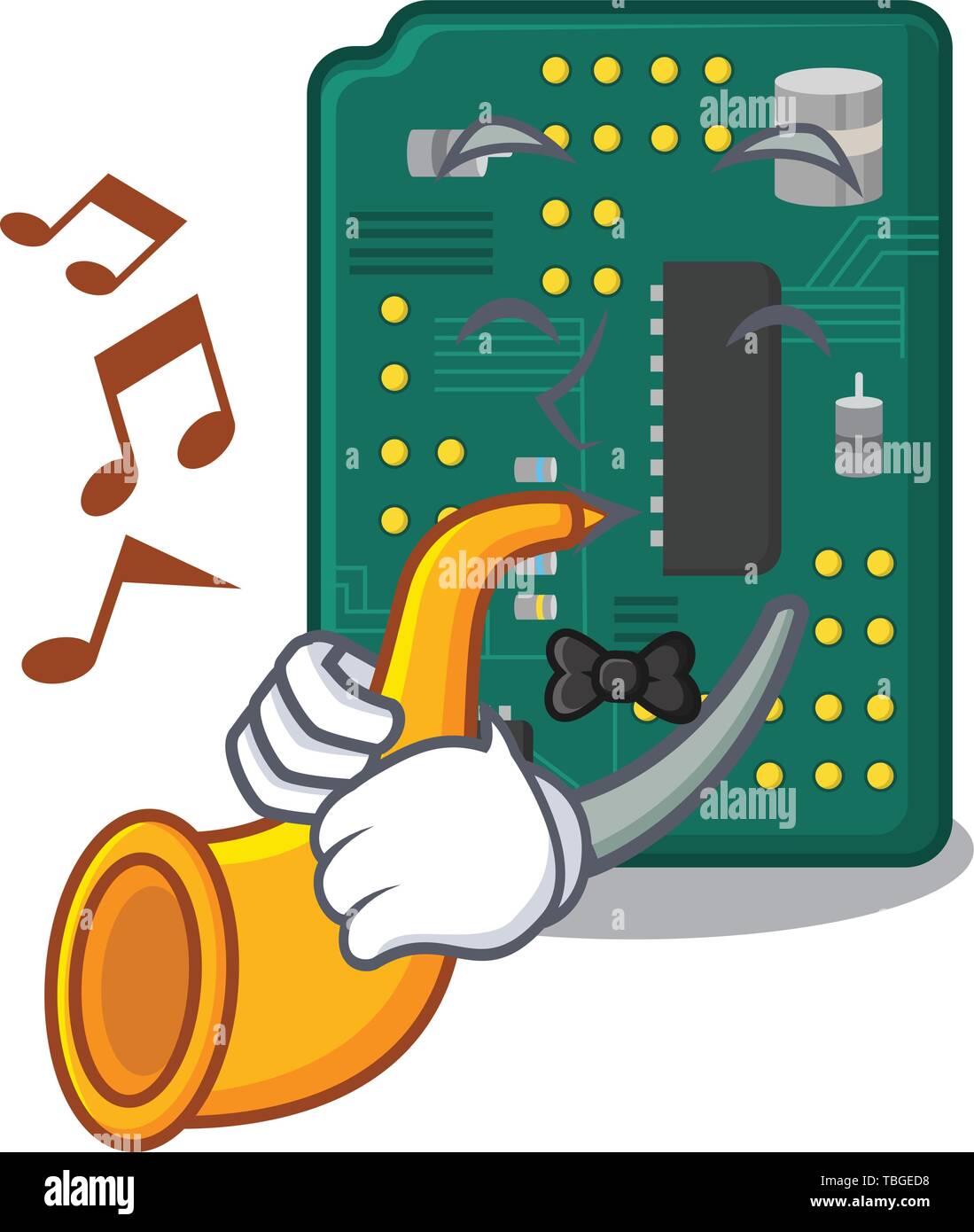 Soldered pcb Stock Vector Images - Alamy