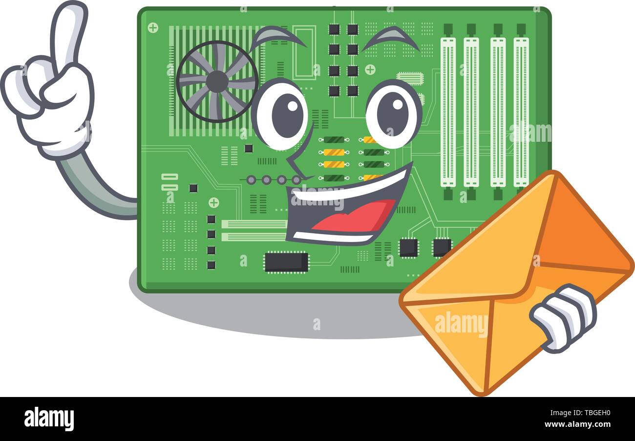 Motherboard processor in socket Stock Vector Images - Alamy