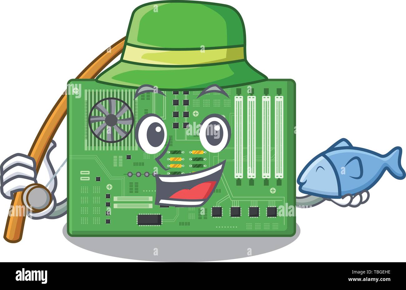 Fishing engineering Stock Vector Images - Alamy