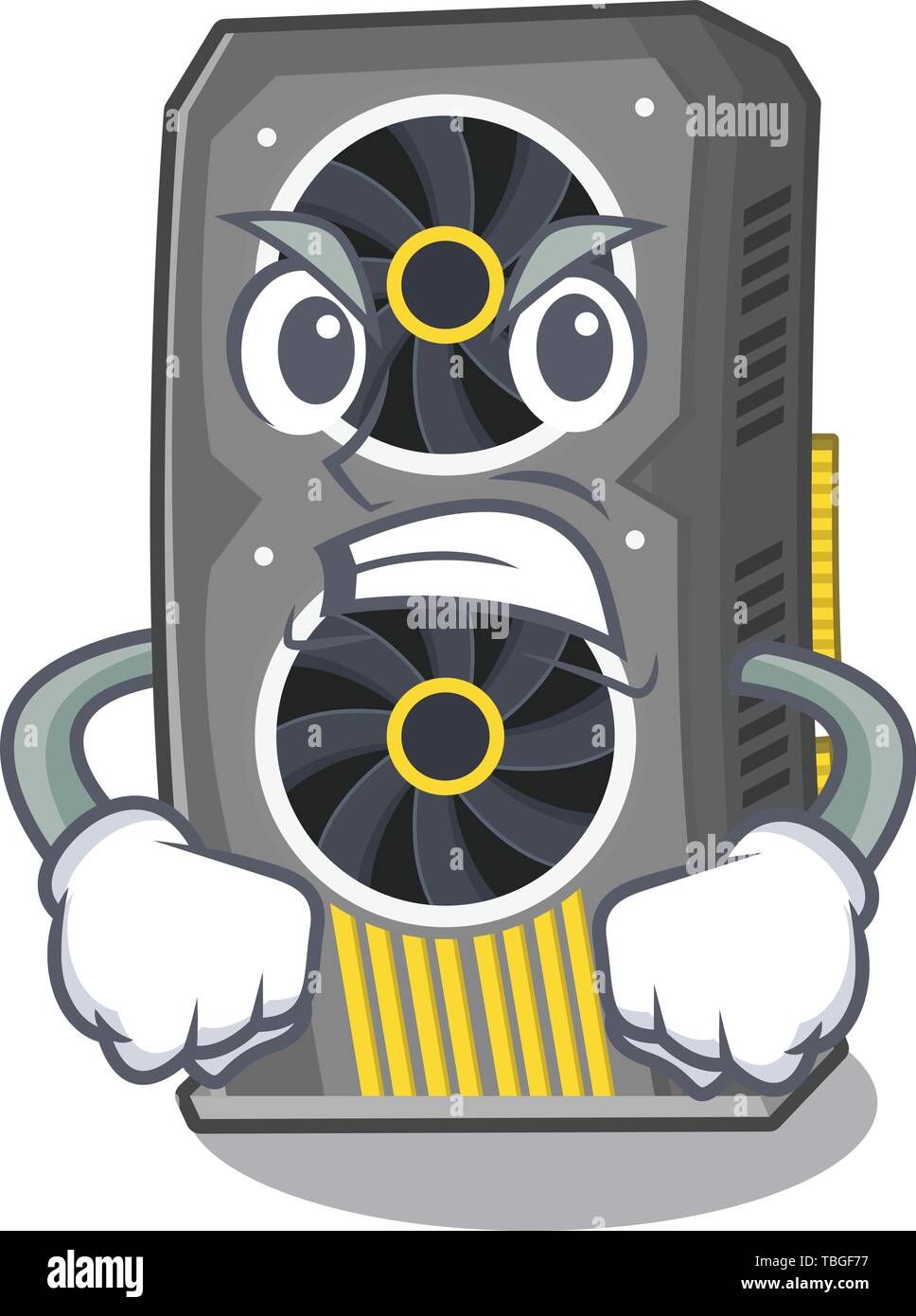 Miner video graphics card Stock Vector Images - Alamy