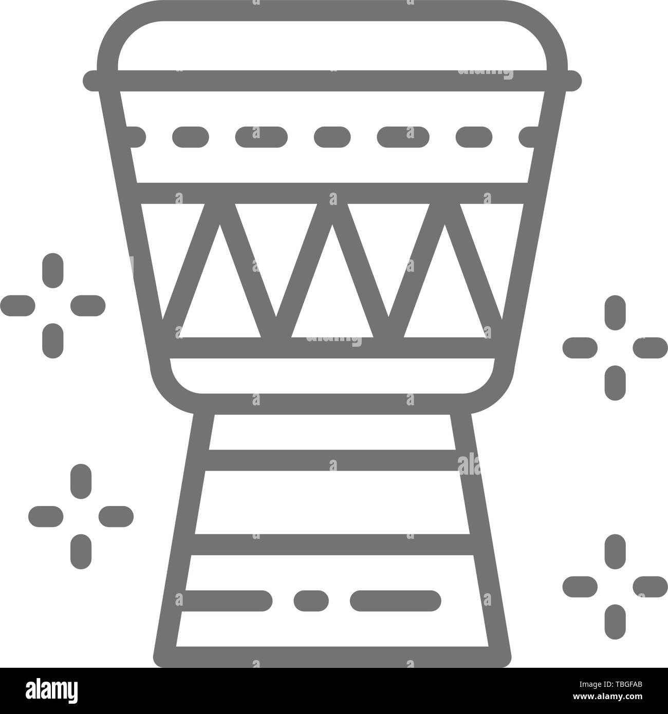 White line musical instrument drum Black and White Stock Photos ...